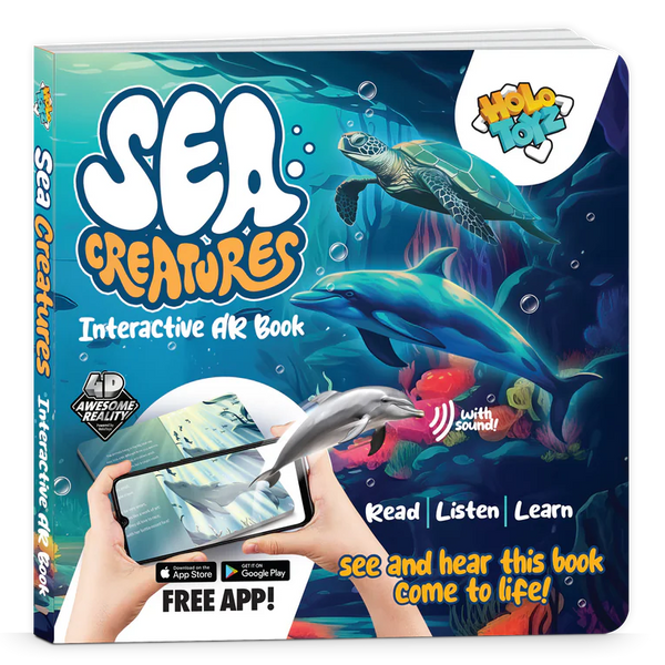 Sea Creatures Interactive AR Book - That's Cute!