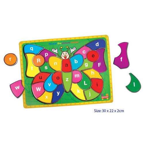 Butterfly Alphabet Puzzle – That's Cute!