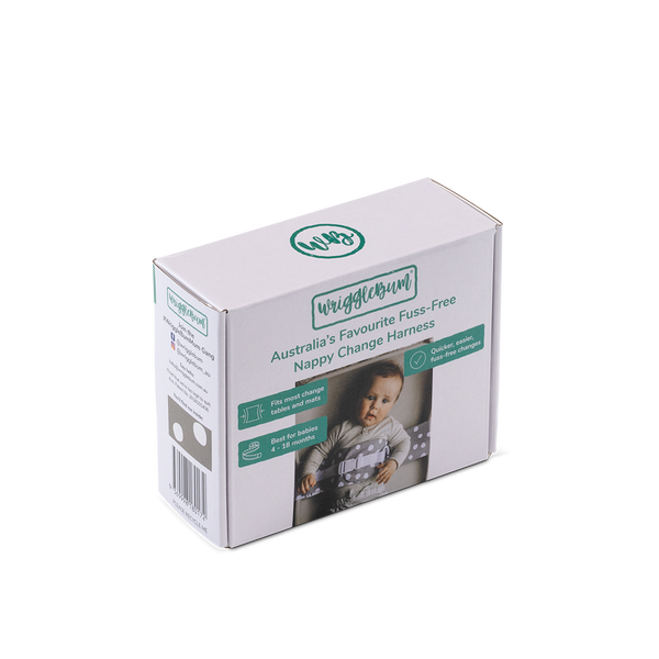 Wrigglebum Nappy Change Harness - That's Cute!
