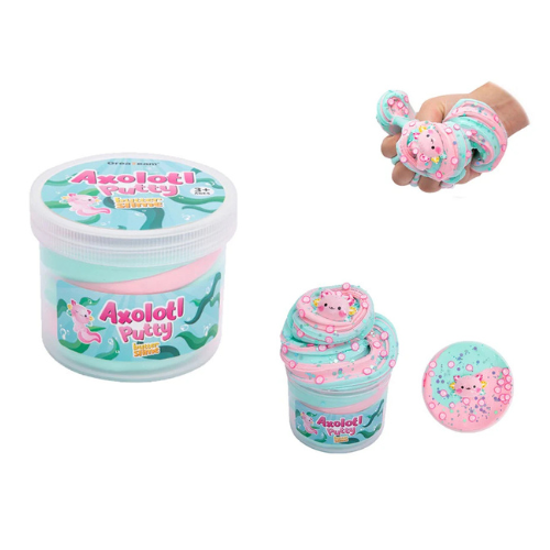 Axolotl Butter Slime –The Ultimate Sensory Experience! - That's Cute!