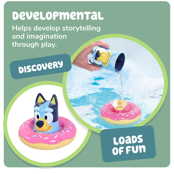Tomy Bluey Splash and Float Bath Toy - That's Cute!