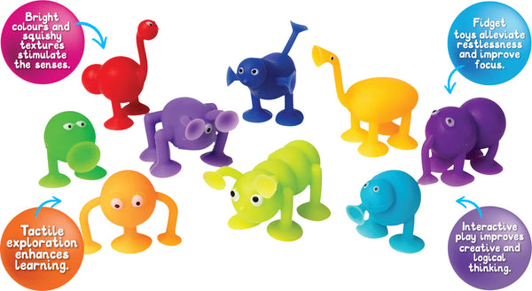 Suction Monsters – Fun Suction Sensory Toy - That's Cute!