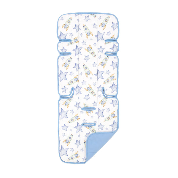 All4Ella Rocket Pram Liner – Reversible - That's Cute!