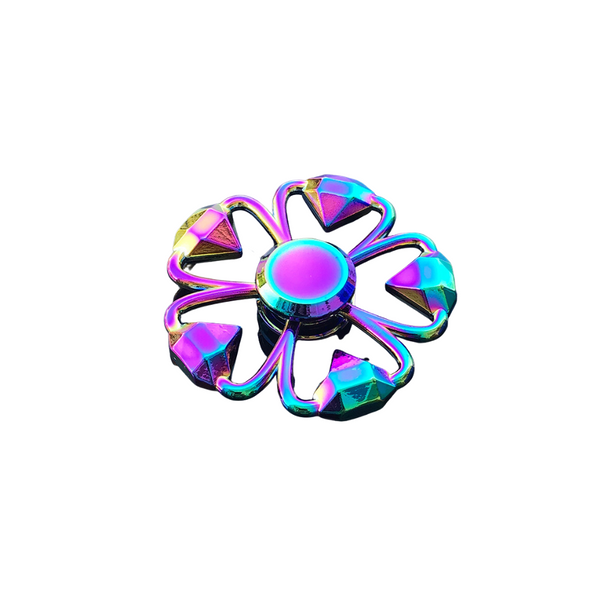 Oil Slick Diamond Fidget Spinner Toy - That's Cute!
