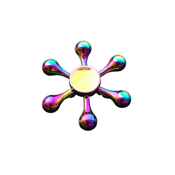 Oil Slick Water Drop Fidget Spinner - That's Cute!