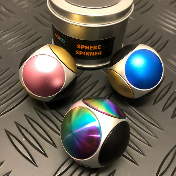 Kaiko Sphere Spinner Metal Fidget - That's Cute!